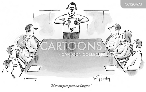 Dessins humoristique et caricaturés avec Rapport D'état