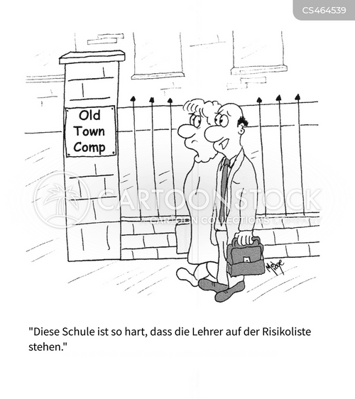 Cartoons und Karikaturen mit At Risk