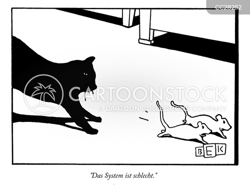 Cartoons und Karikaturen mit Akt Des Widerstands