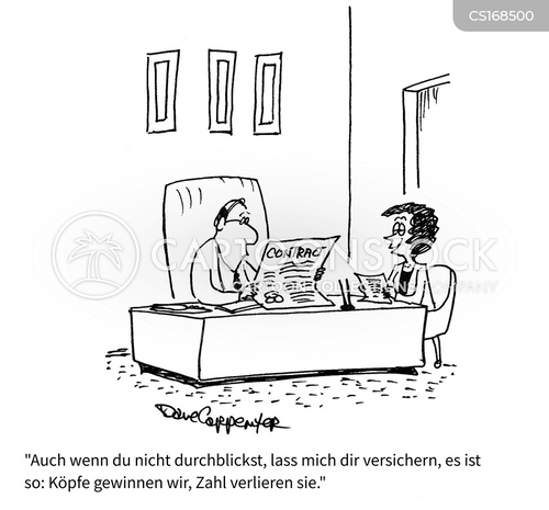 Cartoons und Karikaturen mit Juristisches Gerede