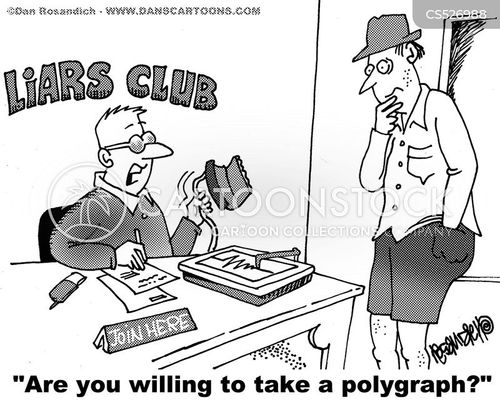 Truth Verification Cartoons and Comics - funny pictures from CartoonStock