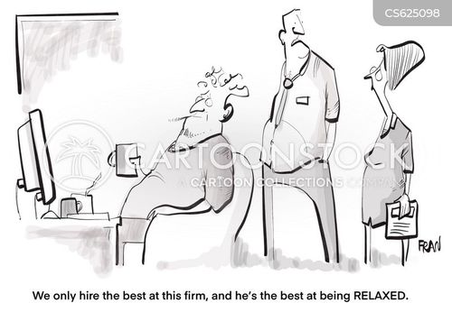 Relaxed Cartoons and Comics - funny pictures from CartoonStock
