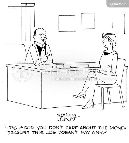 Salary Negotiations Cartoons and Comics - funny pictures from CartoonStock