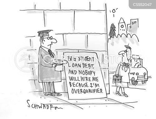 Overqualified Cartoons and Comics - funny pictures from CartoonStock