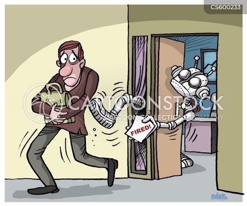Robot Job Cartoons and Comics - funny pictures from CartoonStock