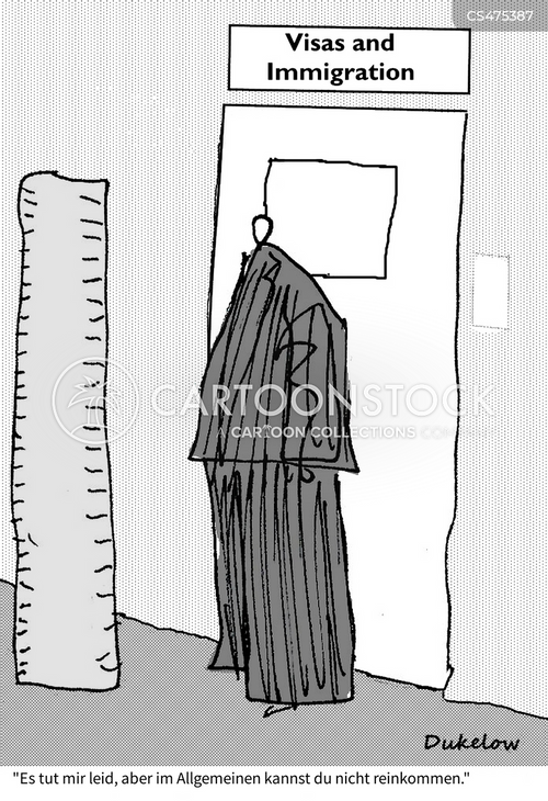 Cartoons und Karikaturen mit Offizielle Regeln