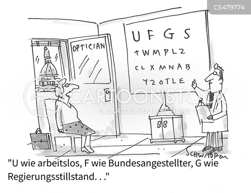 Cartoons und Karikaturen mit Regierung