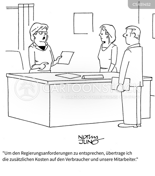Cartoons und Karikaturen mit Regierung