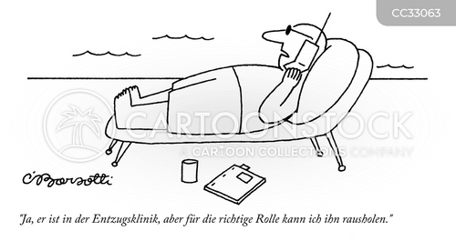 Cartoons und Karikaturen mit Pflegekoordination