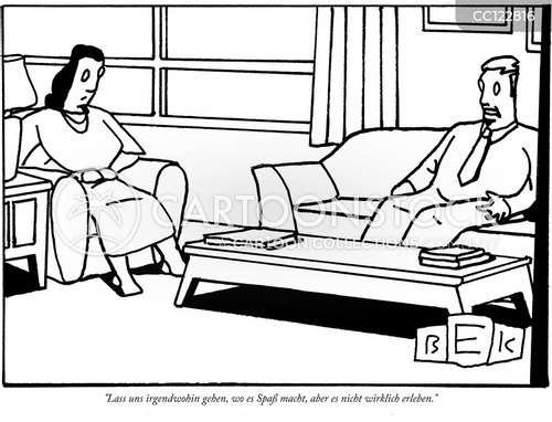 Cartoons und Karikaturen mit Einfacher Inhalt