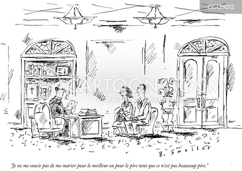 Dessins humoristique et caricaturés avec Marital Bliss