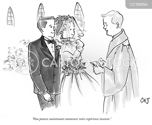 Dessins humoristique et caricaturés avec Marital Bliss