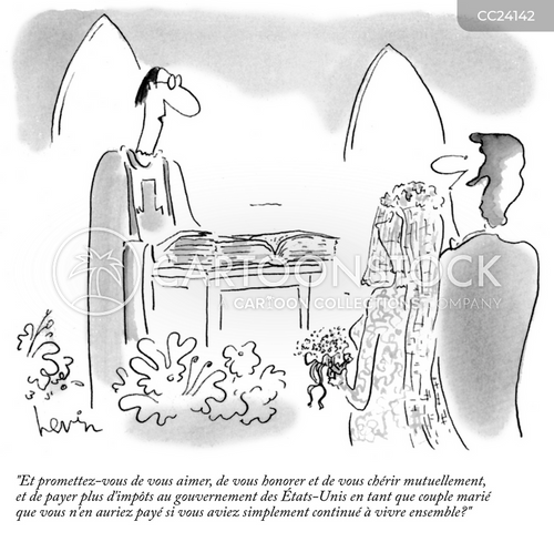 Dessins humoristique et caricaturés avec Marital Bliss