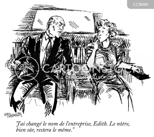 Dessins humoristique et caricaturés avec Reconnaissance Des Noms