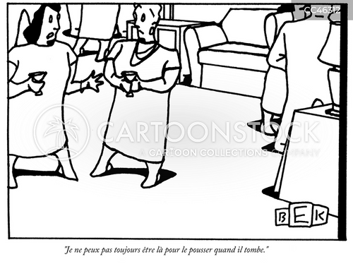 Dessins humoristique et caricaturés avec Le Rattraper Quand Il Tombe