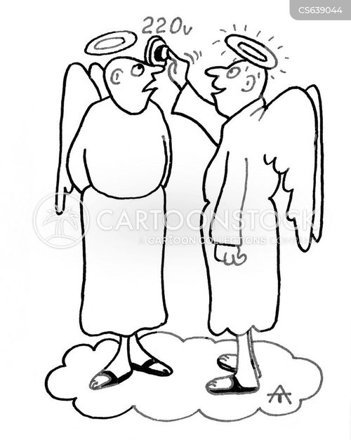 Ethereal Beings Cartoons and Comics - funny pictures from CartoonStock