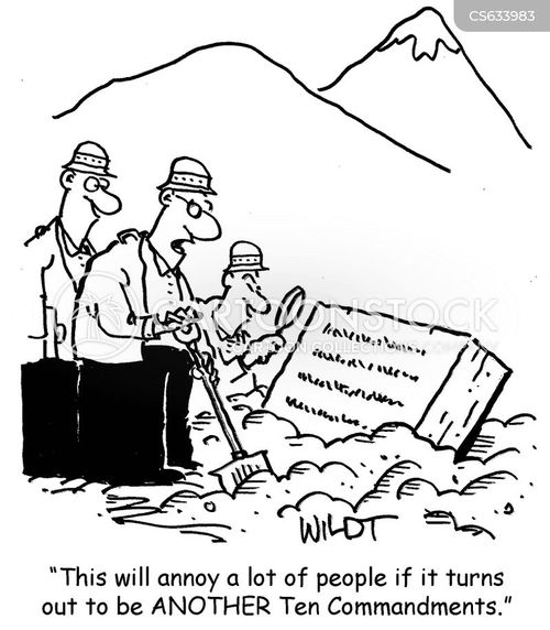 Biblical Discovery Cartoons and Comics - funny pictures from CartoonStock