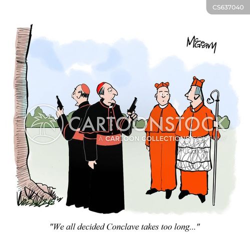 Conclave Cartoons and Comics - funny pictures from CartoonStock