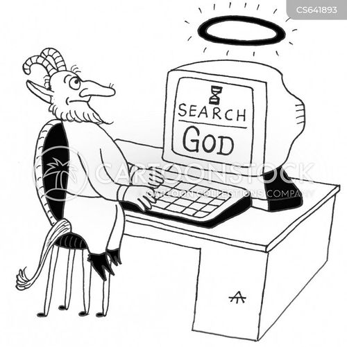 Digital Religion Cartoons and Comics - funny pictures from CartoonStock