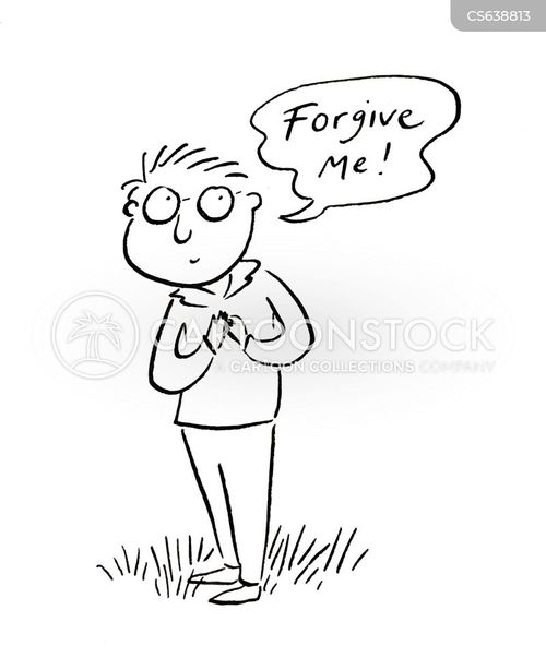 Forgiveness Cartoons and Comics - funny pictures from CartoonStock