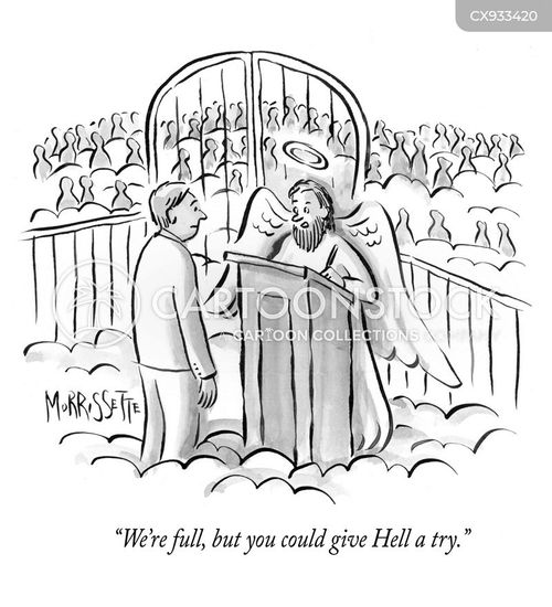 Afterlife Bureaucracy Cartoons and Comics - funny pictures from ...