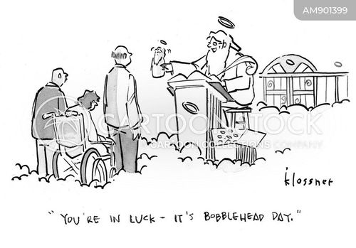 Bobblehead Day Cartoons and Comics - funny pictures from CartoonStock