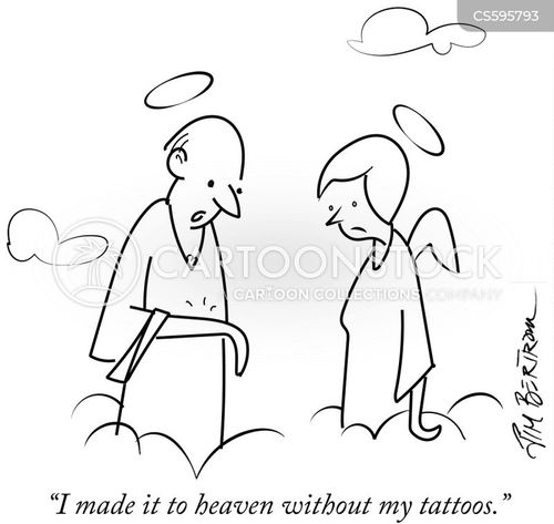Spiritual Ascension Cartoons and Comics - funny pictures from CartoonStock