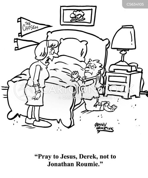 Jonathan Roumie Cartoons and Comics - funny pictures from CartoonStock