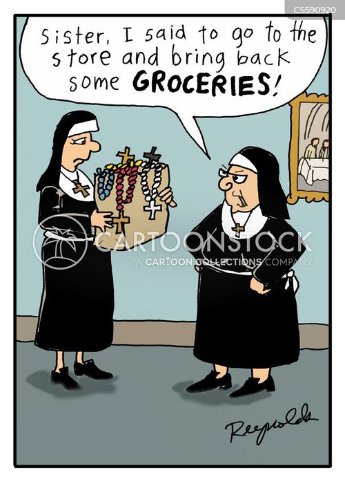 Order Of Nuns Cartoons and Comics - funny pictures from CartoonStock