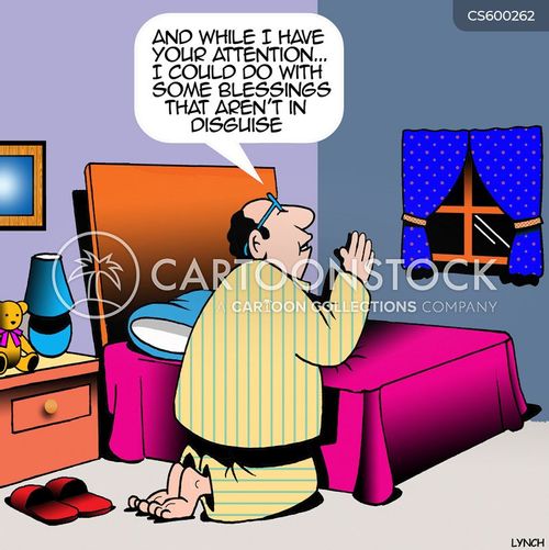 Prayer Cartoons and Comics - funny pictures from CartoonStock