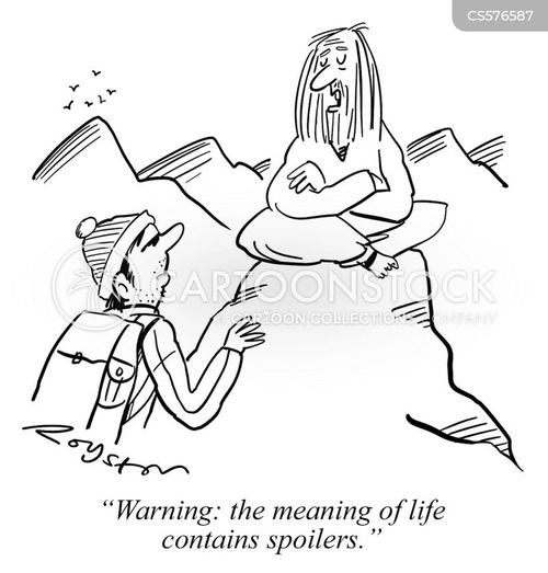 Contains Spoilers Cartoons and Comics - funny pictures from CartoonStock