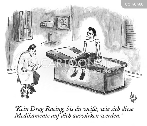 Cartoons und Karikaturen mit Raser