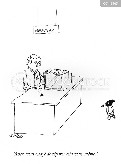 Dessins humoristique et caricaturés avec Coût De Réparation