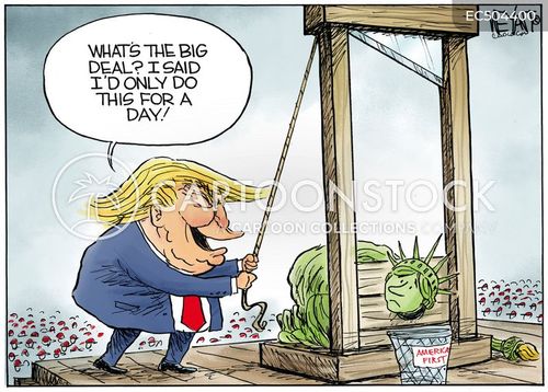 Trump The Dictator Cartoons and Comics - funny pictures from CartoonStock