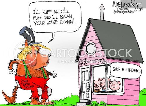 Election Blow Cartoons and Comics - funny pictures from CartoonStock