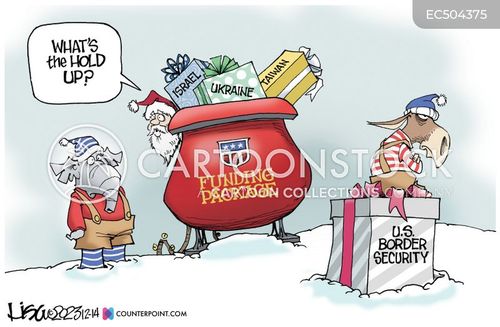 Funding Package Cartoons and Comics - funny pictures from CartoonStock