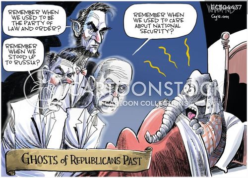 Ghost Of Past Cartoons and Comics - funny pictures from CartoonStock