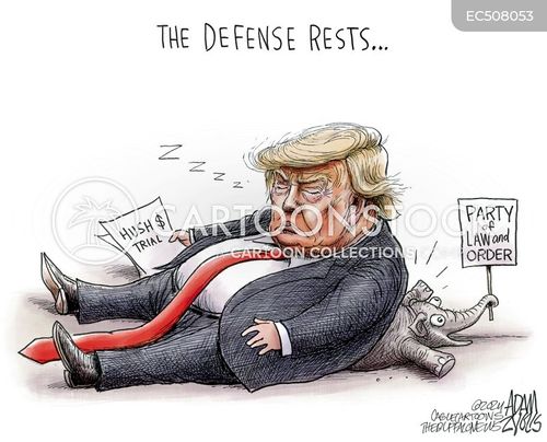 The Defense Rests Cartoons and Comics - funny pictures from CartoonStock