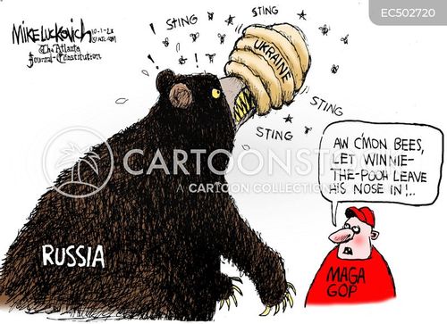 Pro-russian Stance Cartoons and Comics - funny pictures from CartoonStock