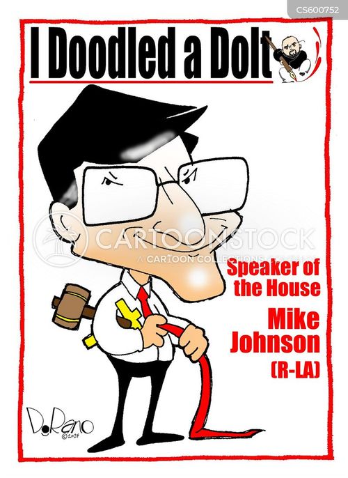 Speaker Mike Johnson Cartoons and Comics - funny pictures from CartoonStock
