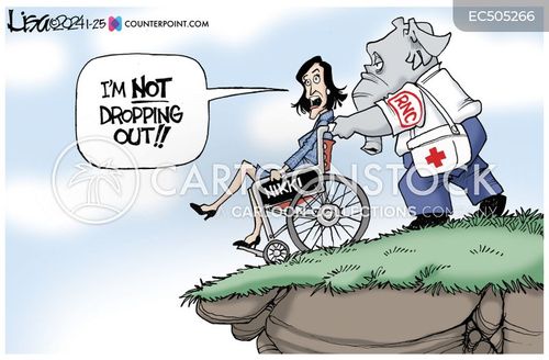 Nikki Haley Goes On Cartoons and Comics - funny pictures from CartoonStock