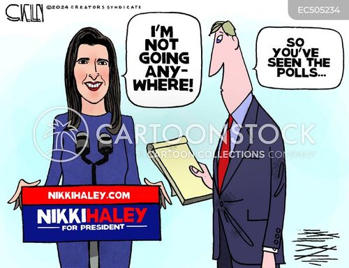 Niki Haley Cartoons and Comics - funny pictures from CartoonStock