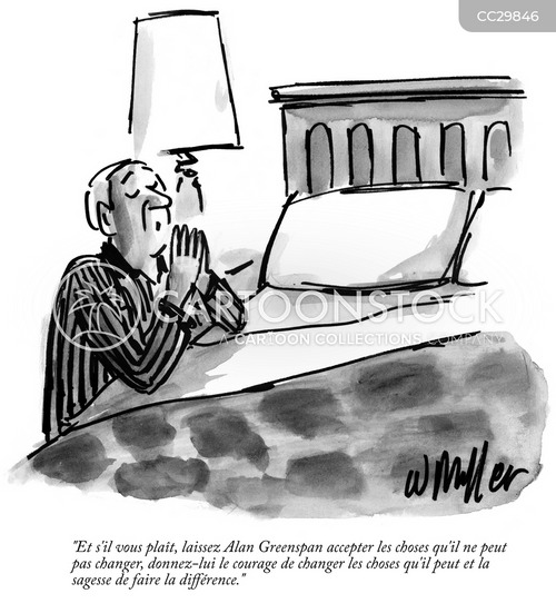 Dessins humoristique et caricaturés avec Prière De Sérénité