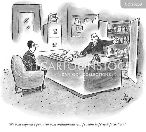 Dessins humoristique et caricaturés avec Ressources Intérieures