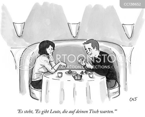 Cartoons und Karikaturen mit Einsame Esser