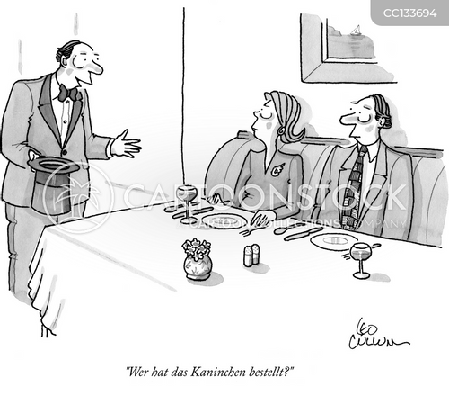 Cartoons und Karikaturen mit Essen & Trinken