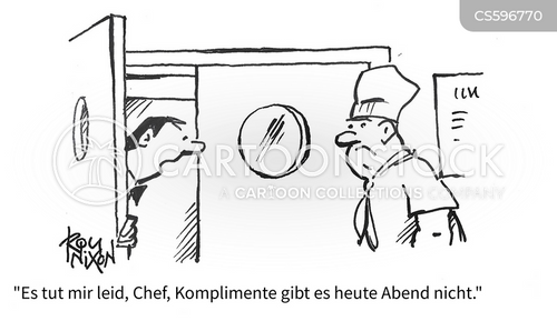 Cartoons und Karikaturen mit Koch