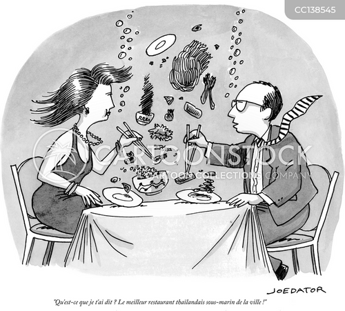 Dessins humoristique et caricaturés avec Préparer Un Repas