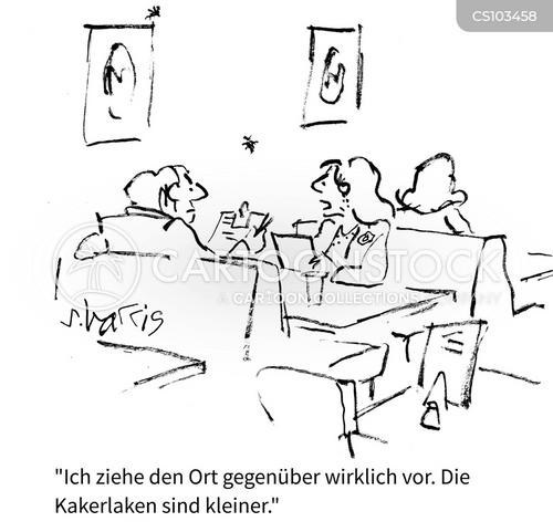 Cartoons und Karikaturen mit Hygienebewusstsein