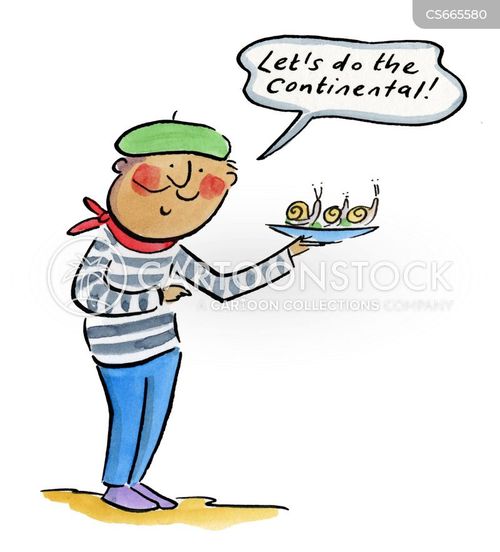 Plate Of Escargot Cartoons and Comics - funny pictures from CartoonStock